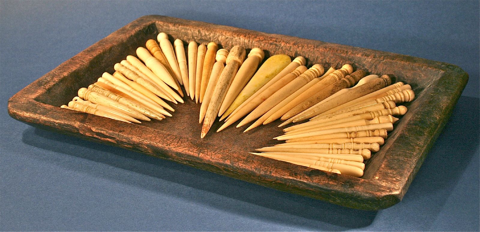 Busacca Gallery Item Antique Nautical Whalebone Bone Tools 46 Bodkins ...