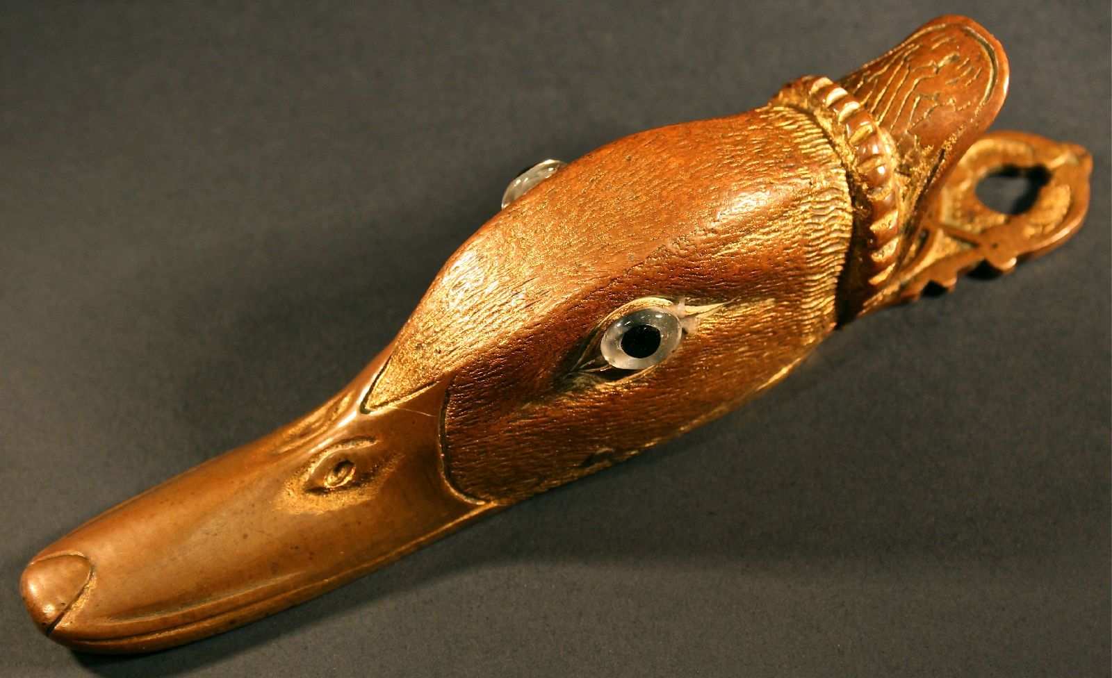 Busacca Gallery: Antique Victorian Bronze Door Spring wall clip Duck ...