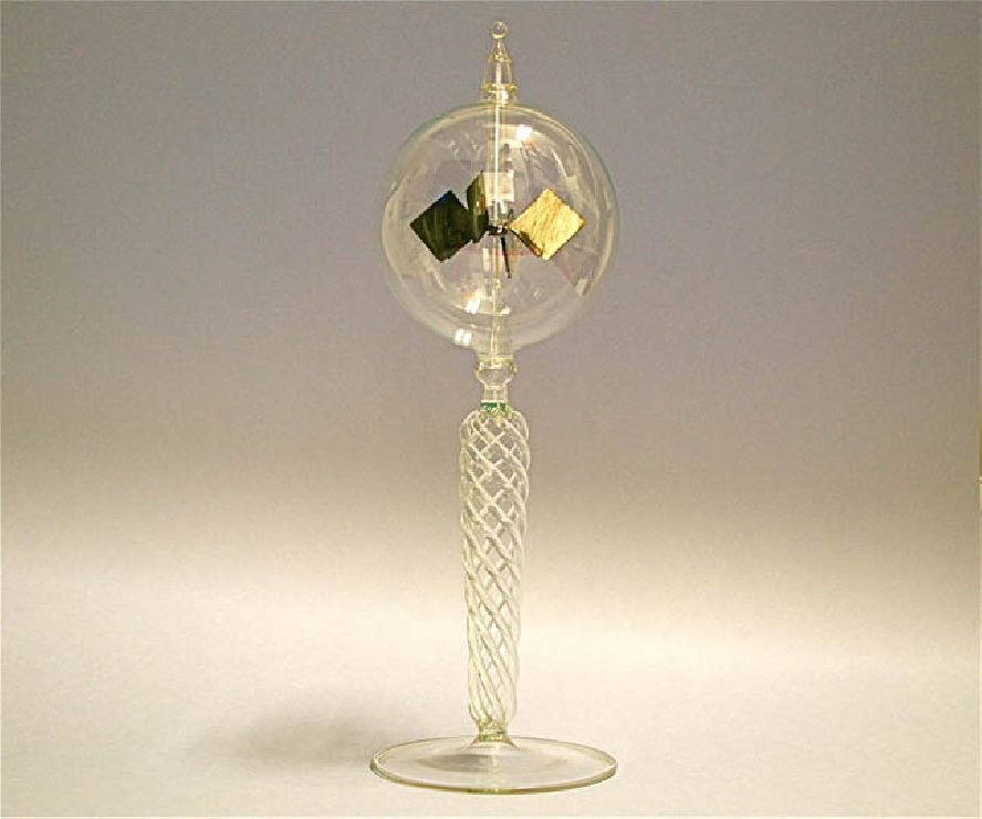 Busacca Gallery: Venetian Radiometer, Hand-Blown Glass Weather Tool