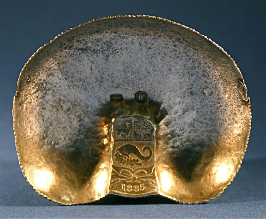 Busacca Gallery: Antique Hand-Hammered Sterling Silver Tastevin Wine Cup