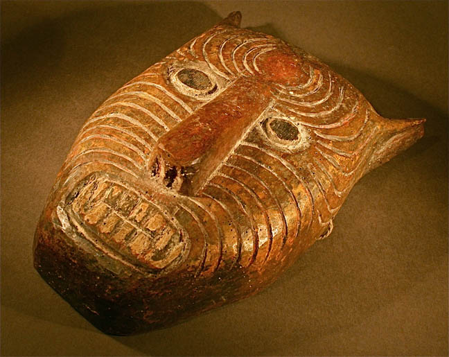 Busacca Gallery: Little Cat Mask from Burma