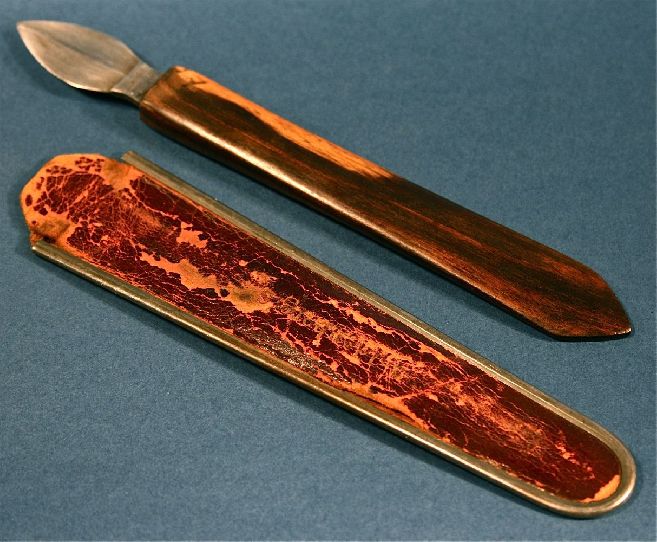 Busacca Gallery: Antique Doctor's Blood Letting Lancet Scalpel Knife ...